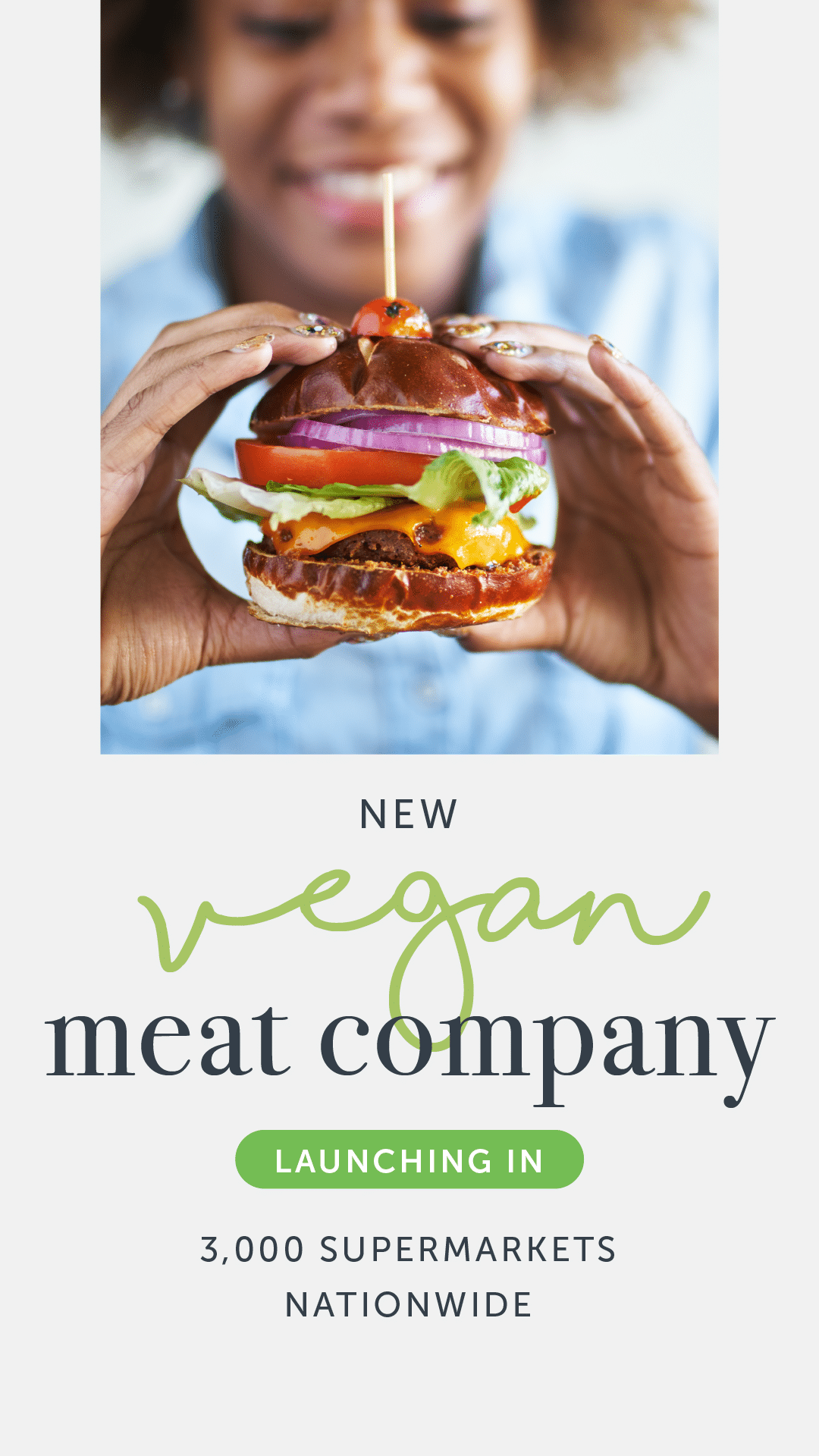 New Vegan Meat Company Launching in 3,000 Supermarkets Nationwide
